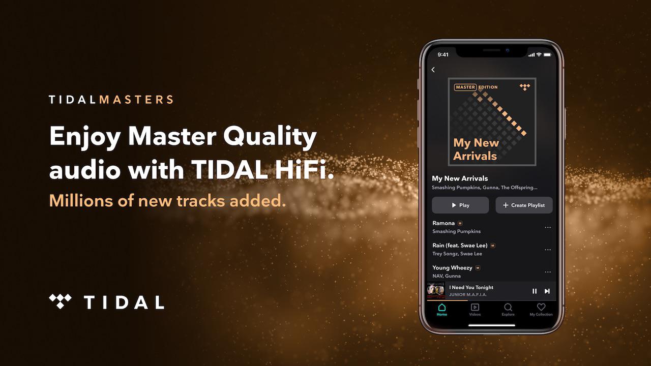 TIDAL Adds Millions Of Hi Res Audio MQA Tracks Ecoustics