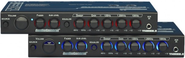 AudioControl THREE.2 In-Dash EQ Processor - ecoustics.com